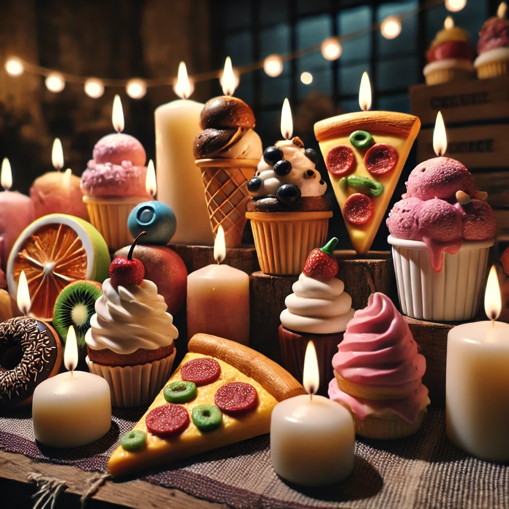 Food candles - BlogsAuthor