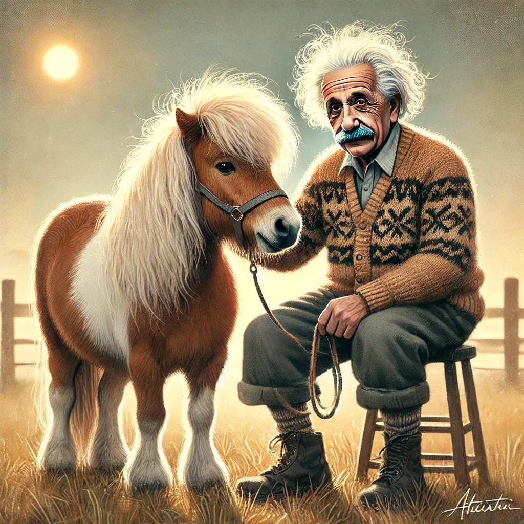 Einstein Horse smallest - BlogsAuthor