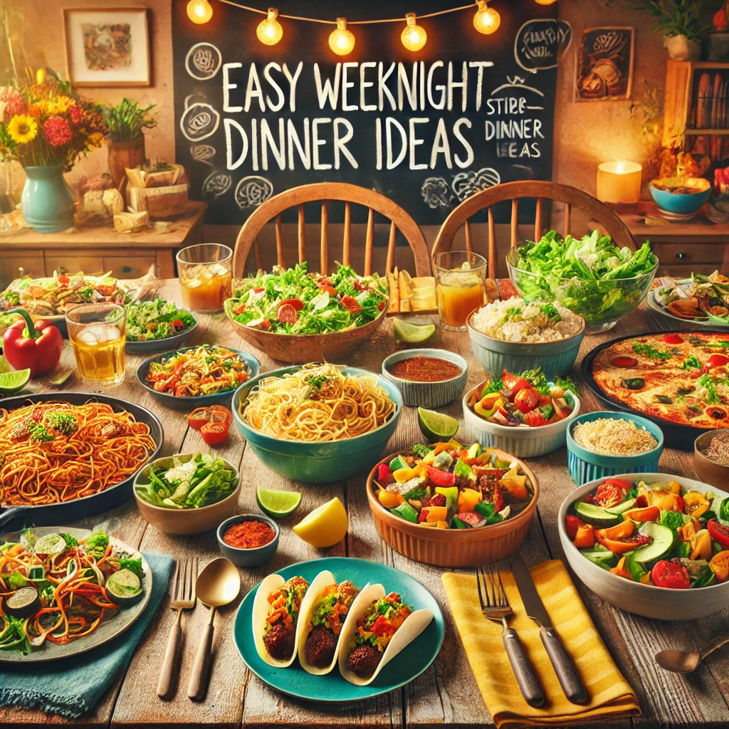 Easy Weeknight Dinner Recipes for Busy Families - BlogsAuthor